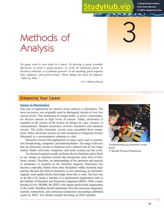 3- Ch03- Methods Of Analysis-Sadiku | PDF