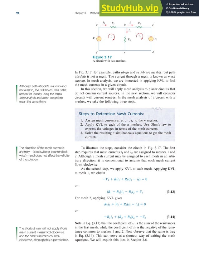 3- Ch03- Methods Of Analysis-Sadiku | PDF