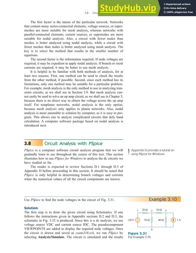3- Ch03- Methods Of Analysis-Sadiku | PDF