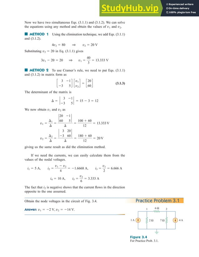 3- Ch03- Methods Of Analysis-Sadiku | PDF