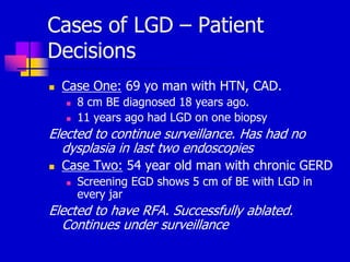 Endoscopy in Gastrointestinal Oncology - Slide 3 - A. Chak - Low-grade ...