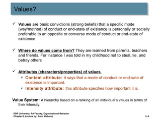 3 chapter-3valuesattitudesob-170617082442 | PPT