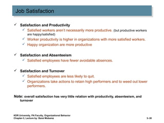 3 chapter-3 values, attitudes ob | PPT | Careers