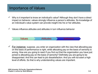 3 chapter-3 values, attitudes ob | PPT | Careers