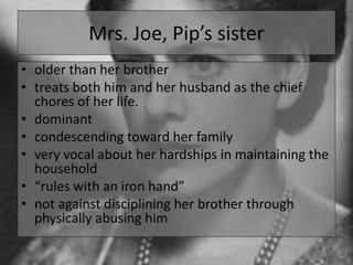 Great Expectations- Chapter 2 characters | PPTX | Celebrity Families ...