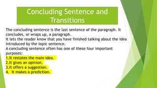 3- Chapter 2 - Writing Paragraphs lecture.pptx