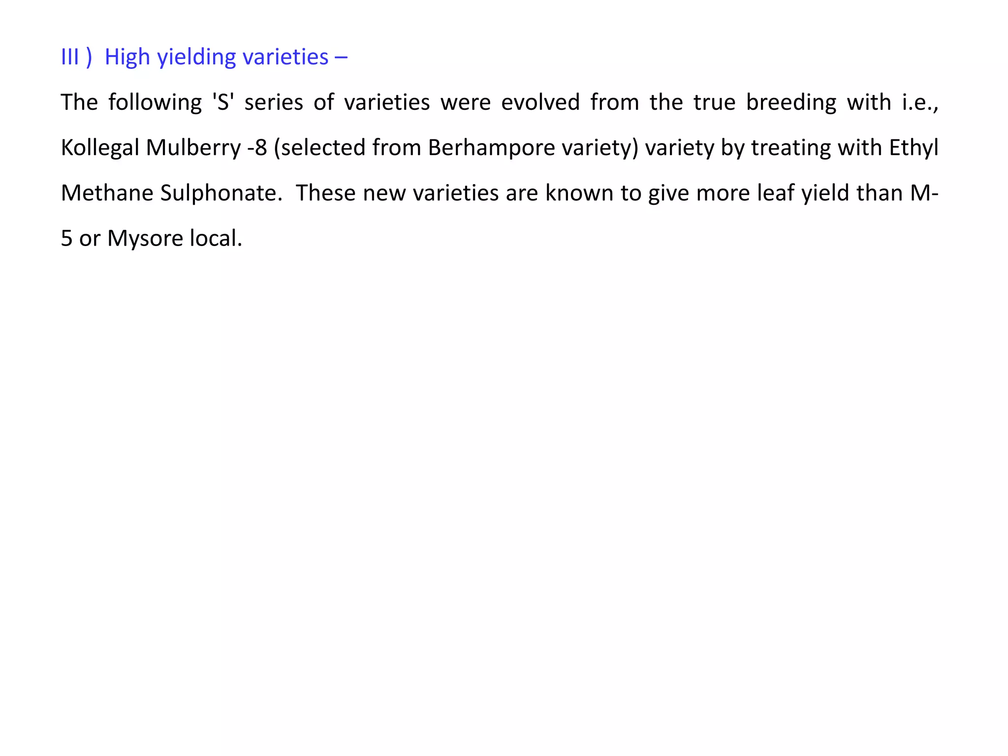 3 chapter moriculture | PPTX