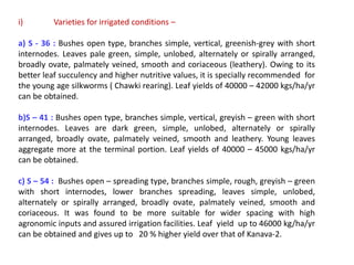 3 chapter moriculture | PPTX