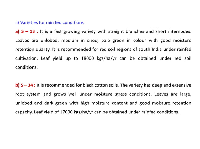 3 chapter moriculture | PPTX