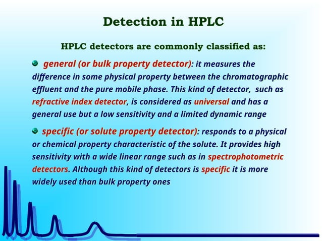 High Performance Liquid Chromatography HPLC | PPT | Chemistry | Science
