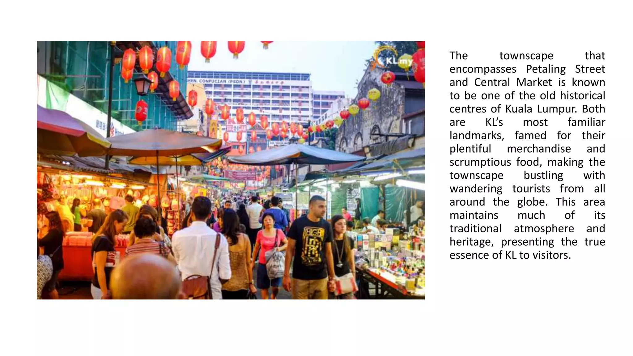Mapping the Townscape - Central Market Petaling Street KL | PDF