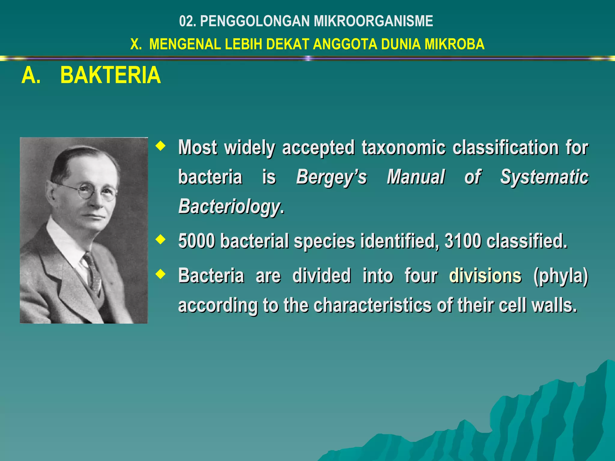 (3) classification of microorganisms | PPT | Digestive Disorders ...