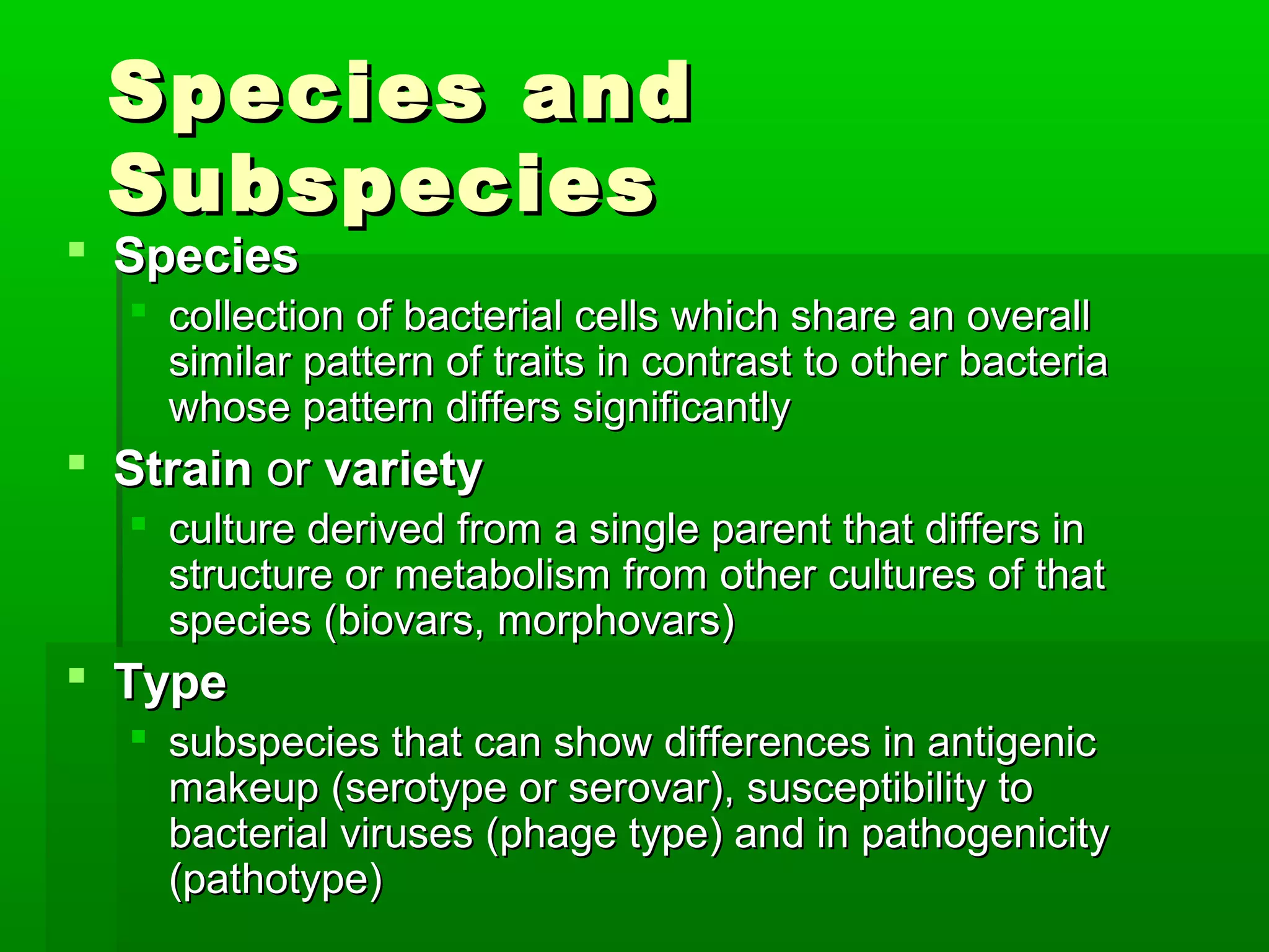 3 classification of microorganisms | PPT