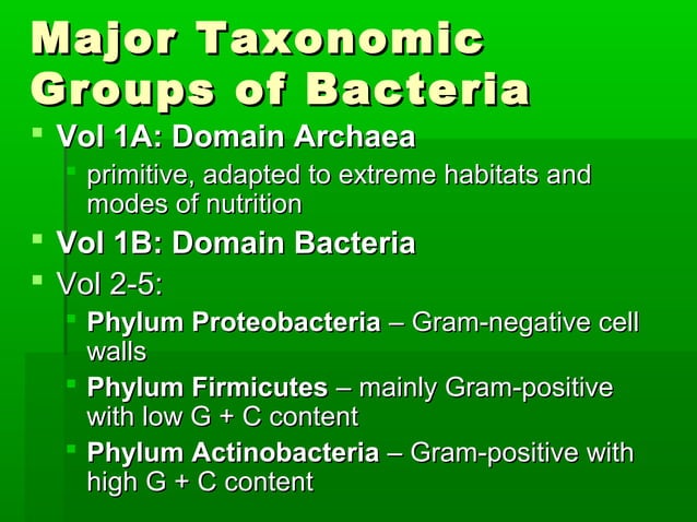3 classification of microorganisms | PPT