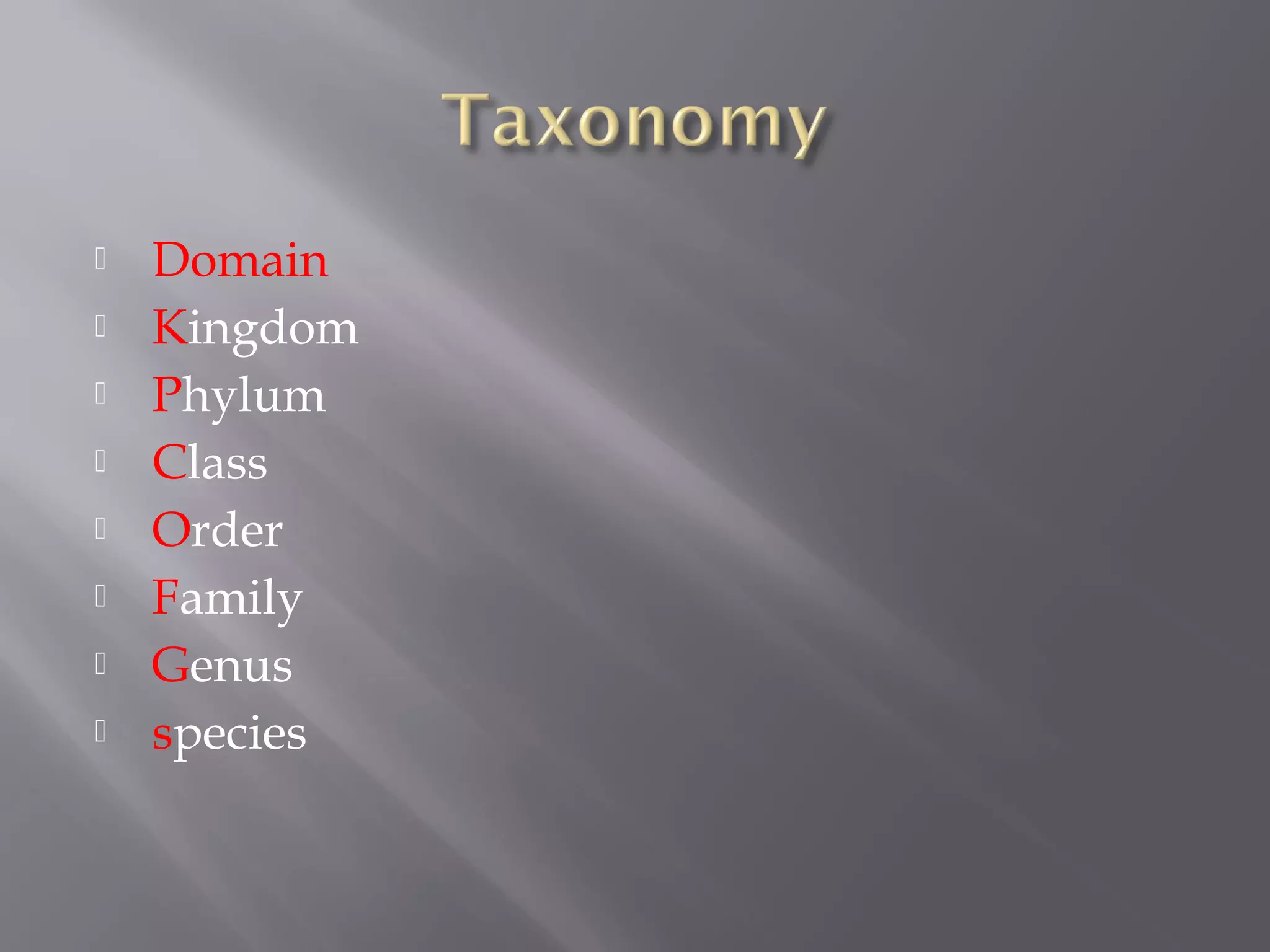 classification of microorganisms | PPT