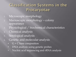 classification of microorganisms | PPT