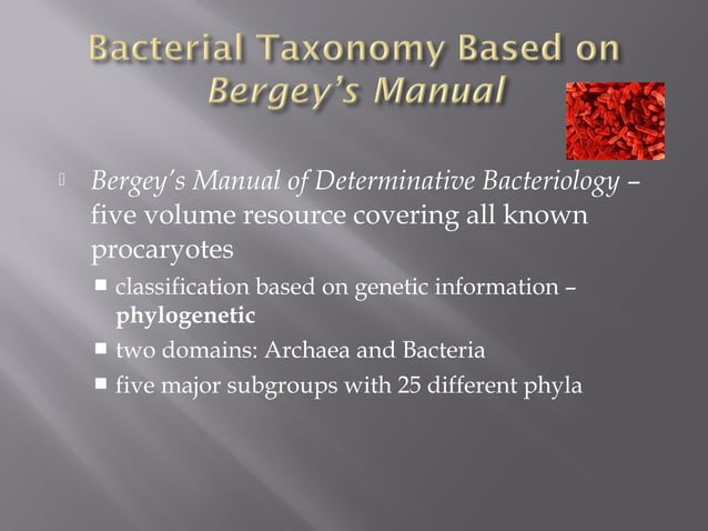 classification of microorganisms | PPT | Biological Sciences | Science