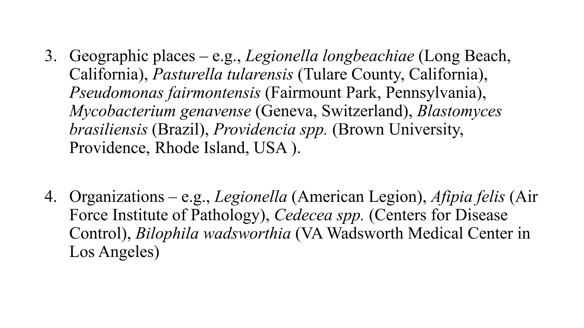 Classification of Microorganisms | PPTX