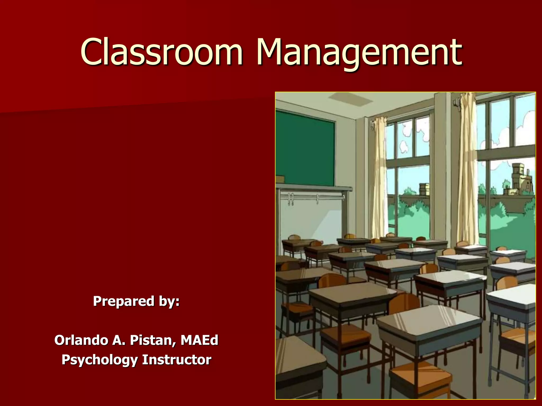 Classroom Management | PPT