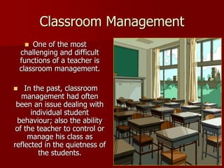Classroom Management | PPT