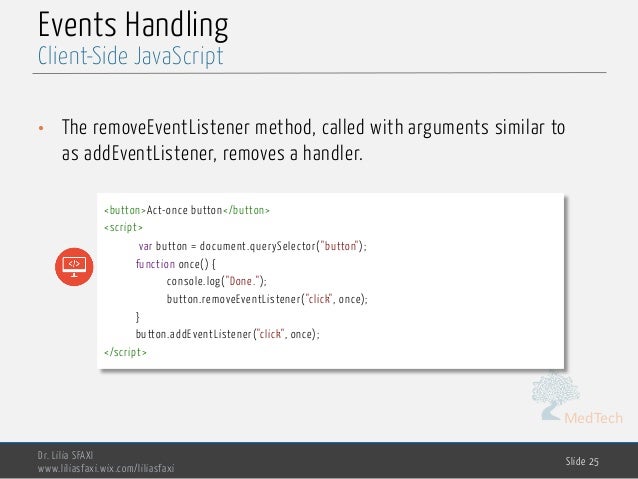 Client-side JavaScript