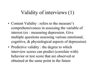 clinical assessment interview | PPT