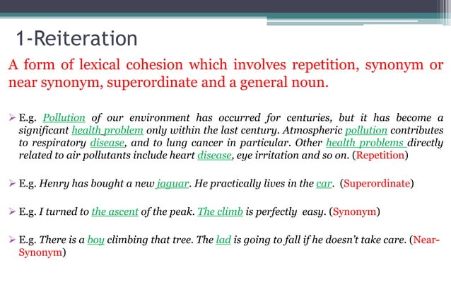 Cohesion, Coherence and Textuality | PPT | Personal Finance
