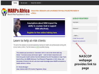 3 combination prevention among key populations in kenya - helgar ...
