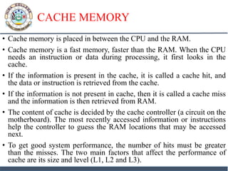 3 computer memory | PDF | Data Storage and Warehousing | Computing