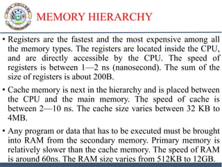 3 computer memory | PDF | Data Storage and Warehousing | Computing