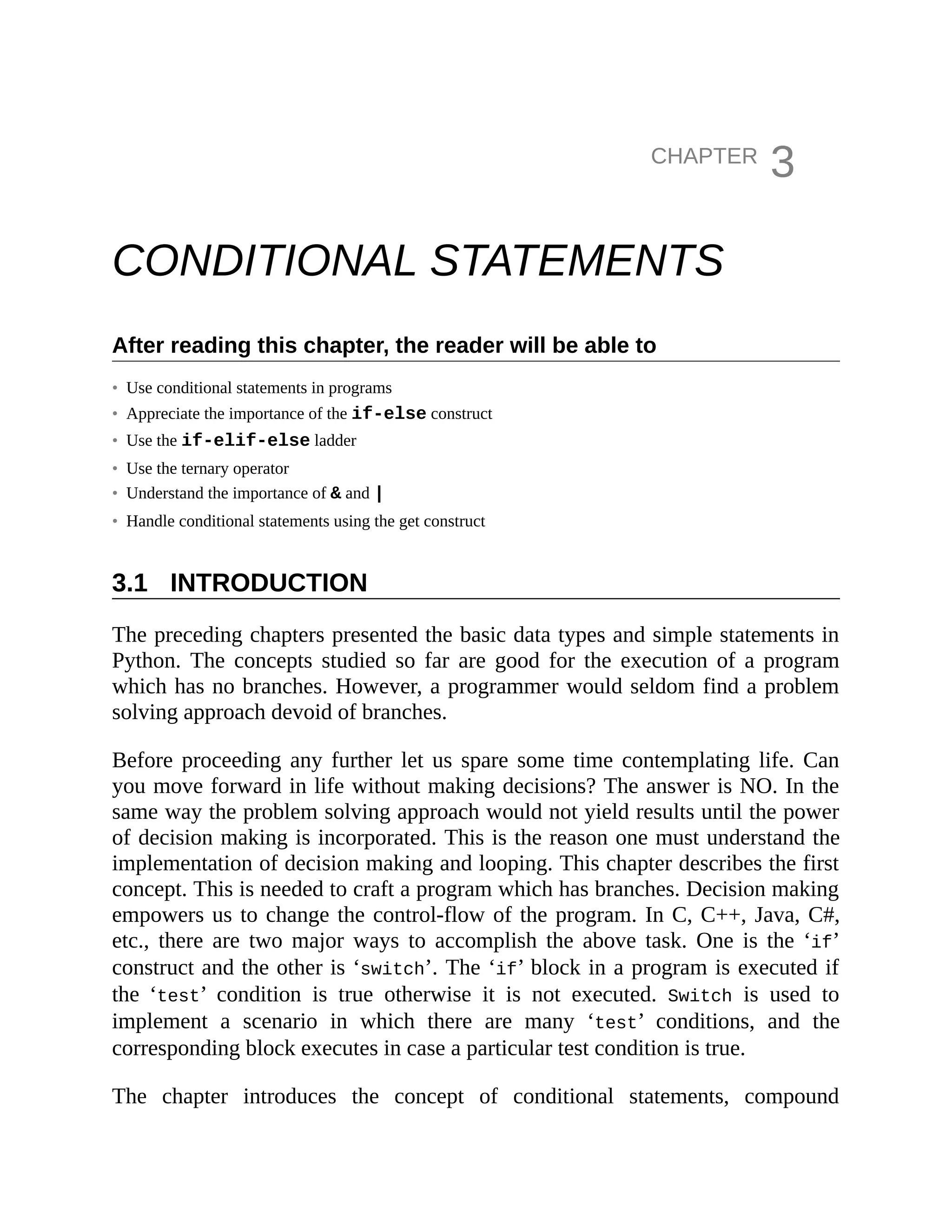 Conditional Statements | PDF