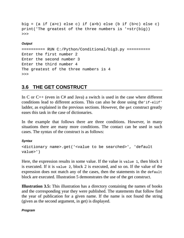 Conditional Statements Pdf