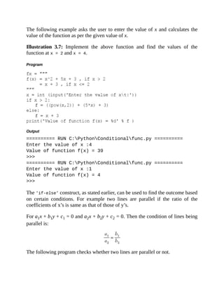 Conditional Statements | PDF
