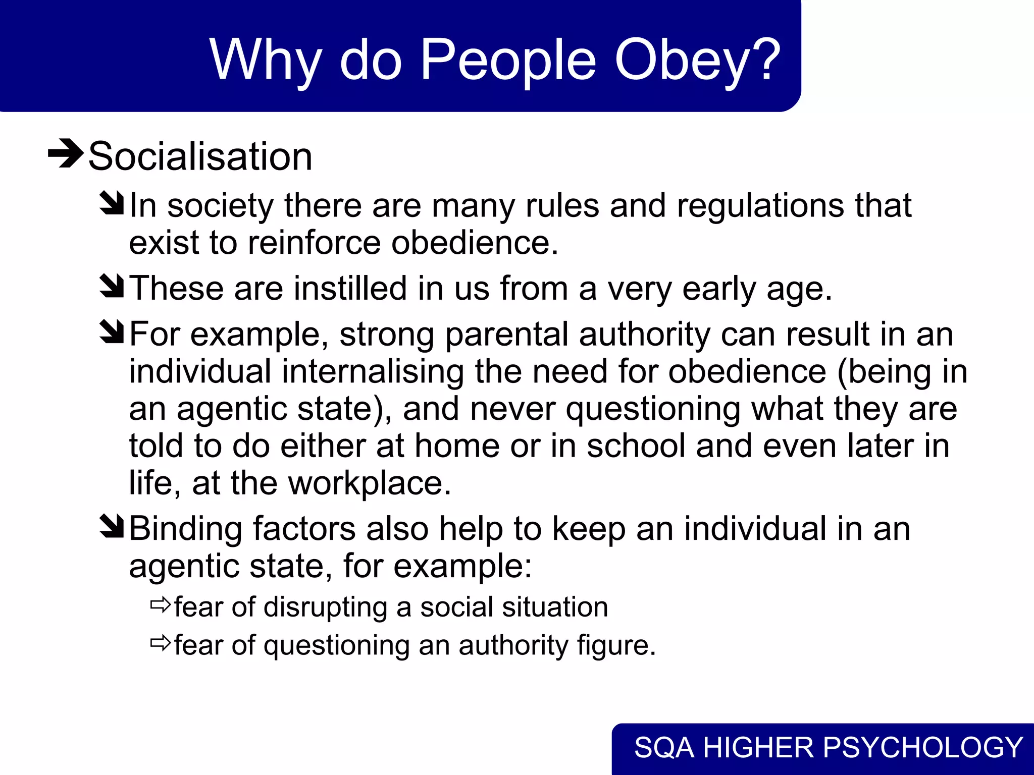 3. Conformity & Obedience | PPT