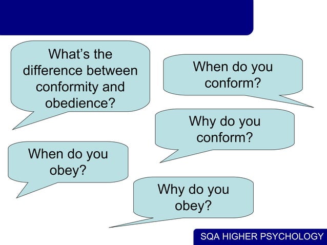 3. Conformity & Obedience | PPT
