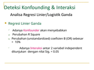 3-confounding-interaksi.DSGBVVCJHVJVJVJVVJ | PPT