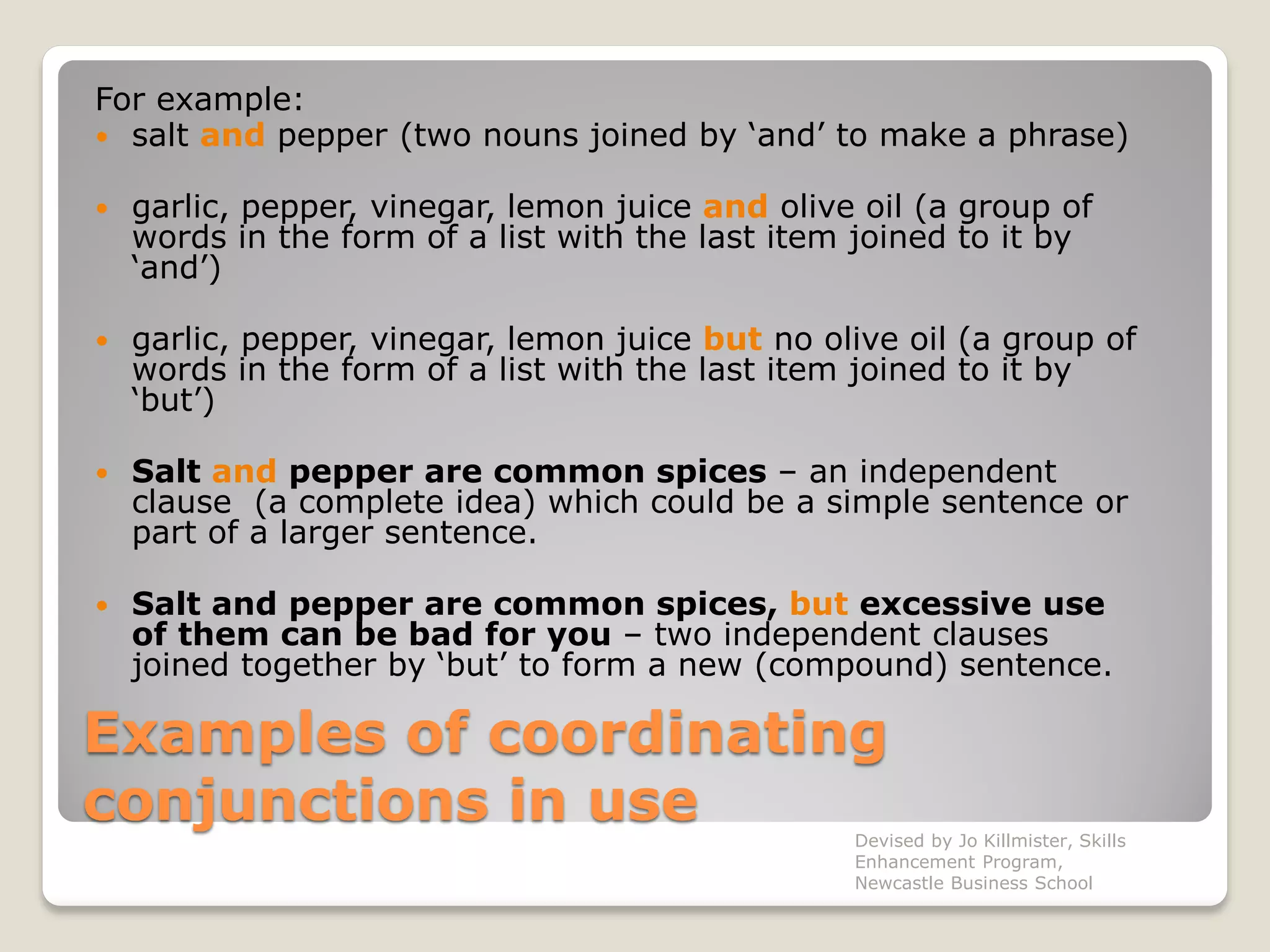 3 conjunctions advervs | PPT