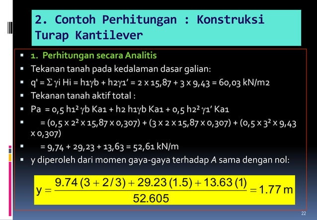 9 contoh desain turap | PPT