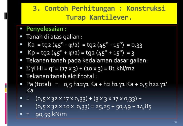 9 contoh desain turap | PPT