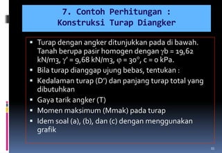 9 contoh desain turap | PPT