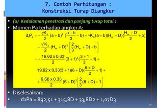 9 contoh desain turap | PPT