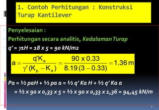 9 contoh desain turap | PPT