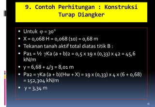 9 contoh desain turap | PPT
