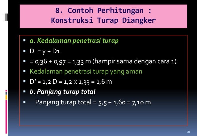 9 contoh desain turap