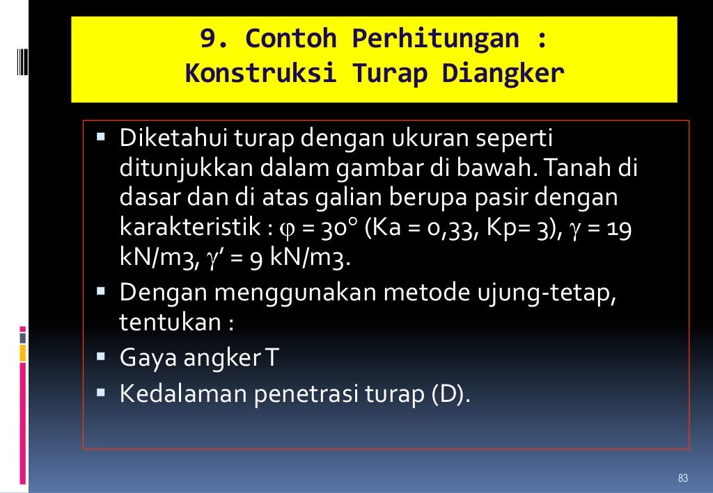 9 contoh desain turap