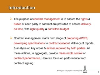 Contract Management | PPT