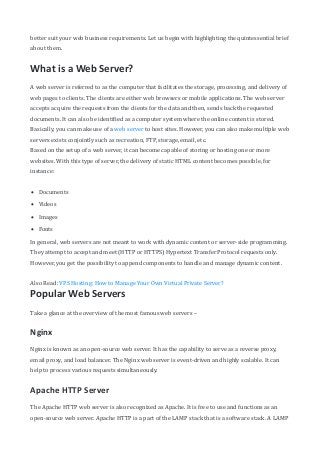 Web Server vs Application Server: Learn the Difference