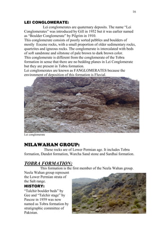 Salt Range Field Report | PDF