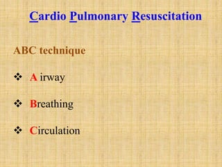 3-CPR.pptx | First Aid | Injuries