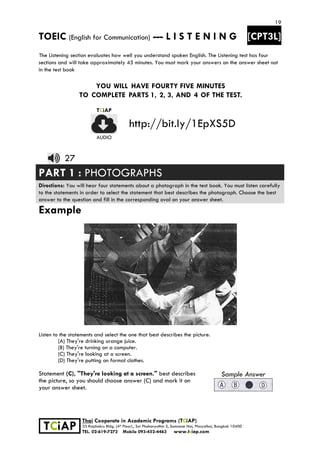 TOEIC Tips and strategies | PDF